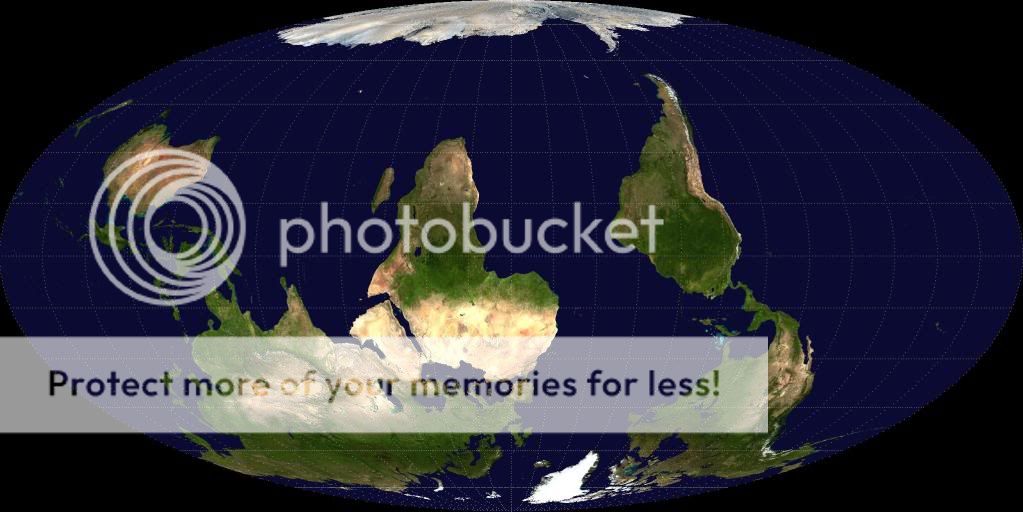 The upside down world map! — Digital Spy