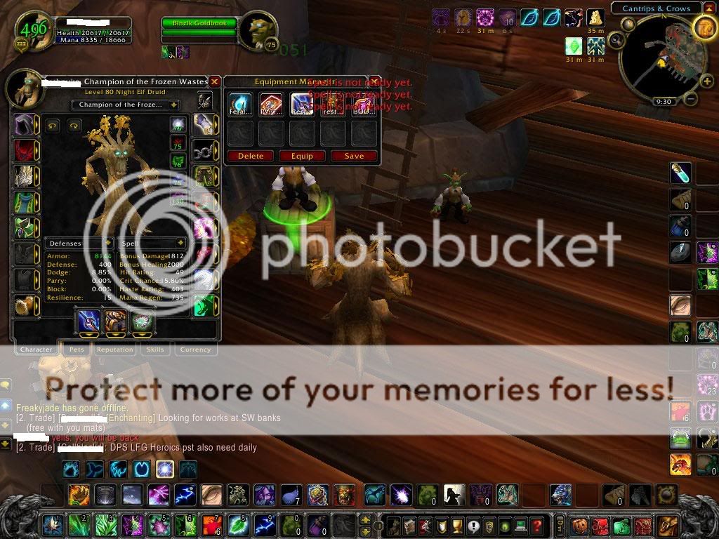 WTS [A] 80 Druid, Hunter, Warlock, Pally. - SOLD - EpicNPC